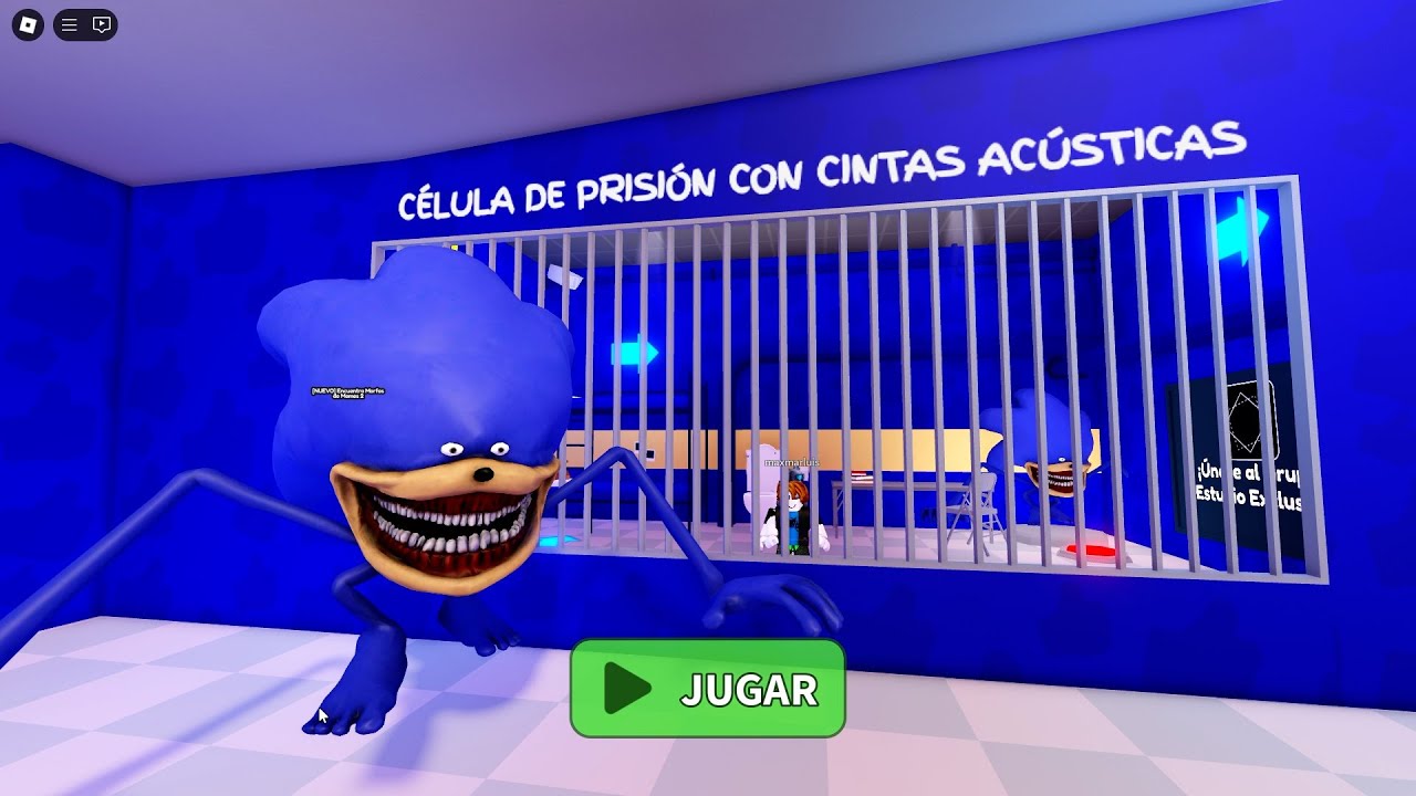 SONIC TAPES PRISON CELL EN BARRY'S PRISON RUN (#Roblox) - YouTube