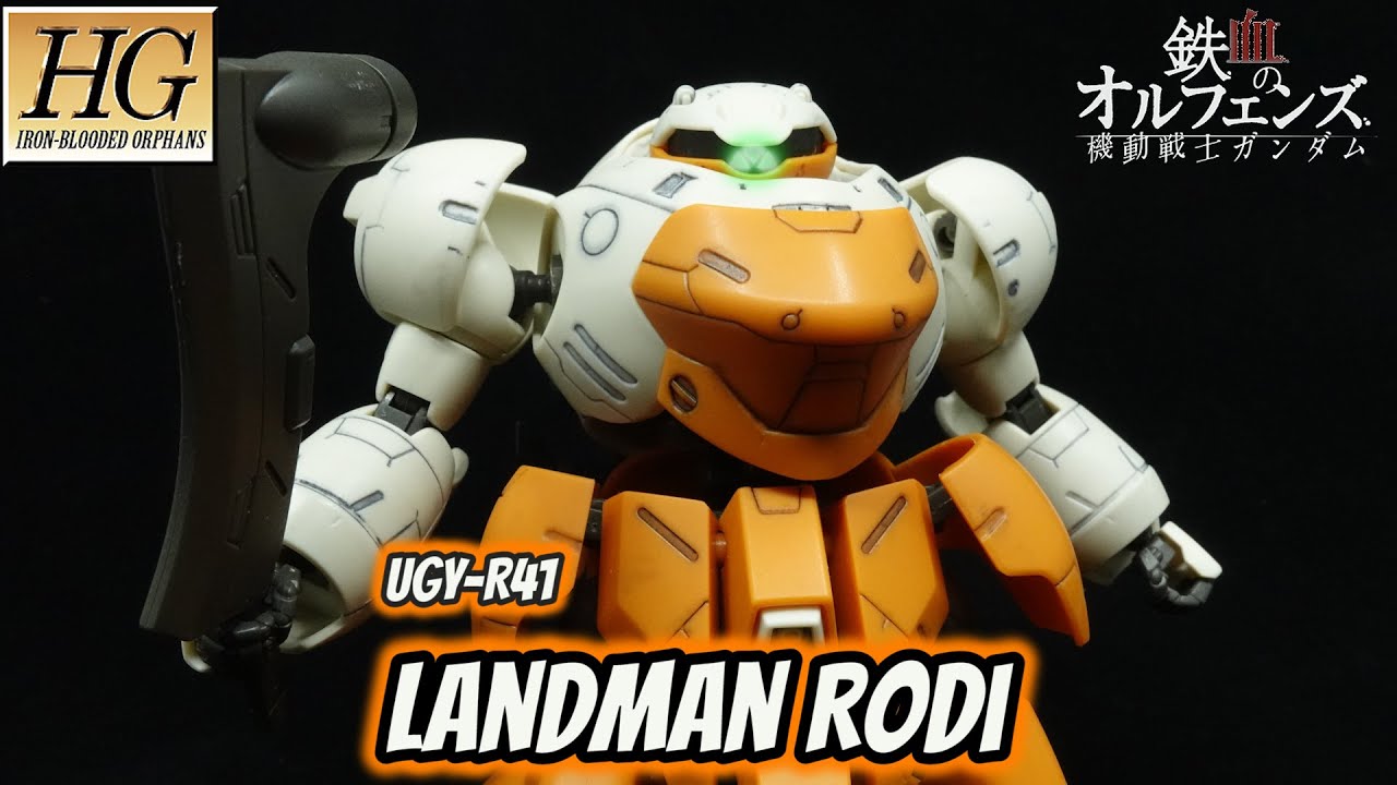 HG Landman Rodi Review | Gundam Iron-Blooded Orphans - YouTube