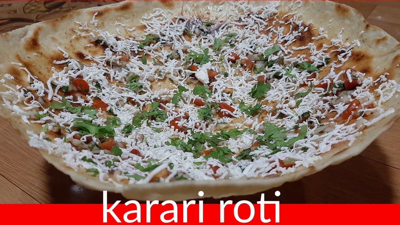 Karari roti | crispy roti | Restaurant starter homemade crispy roti ...