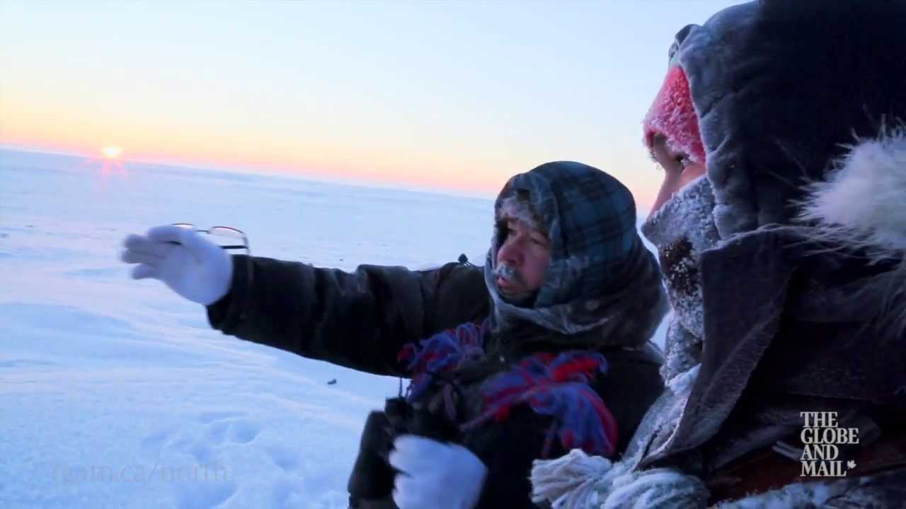 Join a 17-year-old modern Inuk on a hunting trip - YouTube