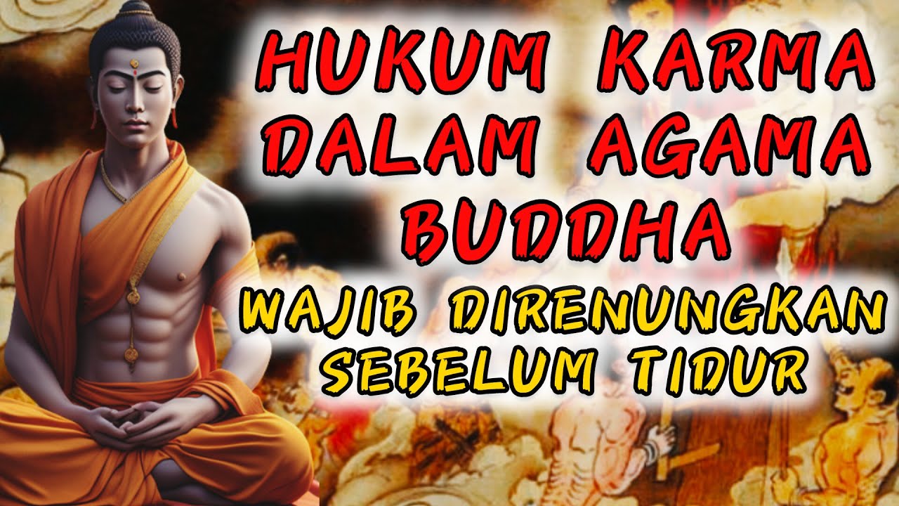 HUKUM KARMA DALAM AGAMA BUDDHA - wajib direnungkan setiap saat - YouTube