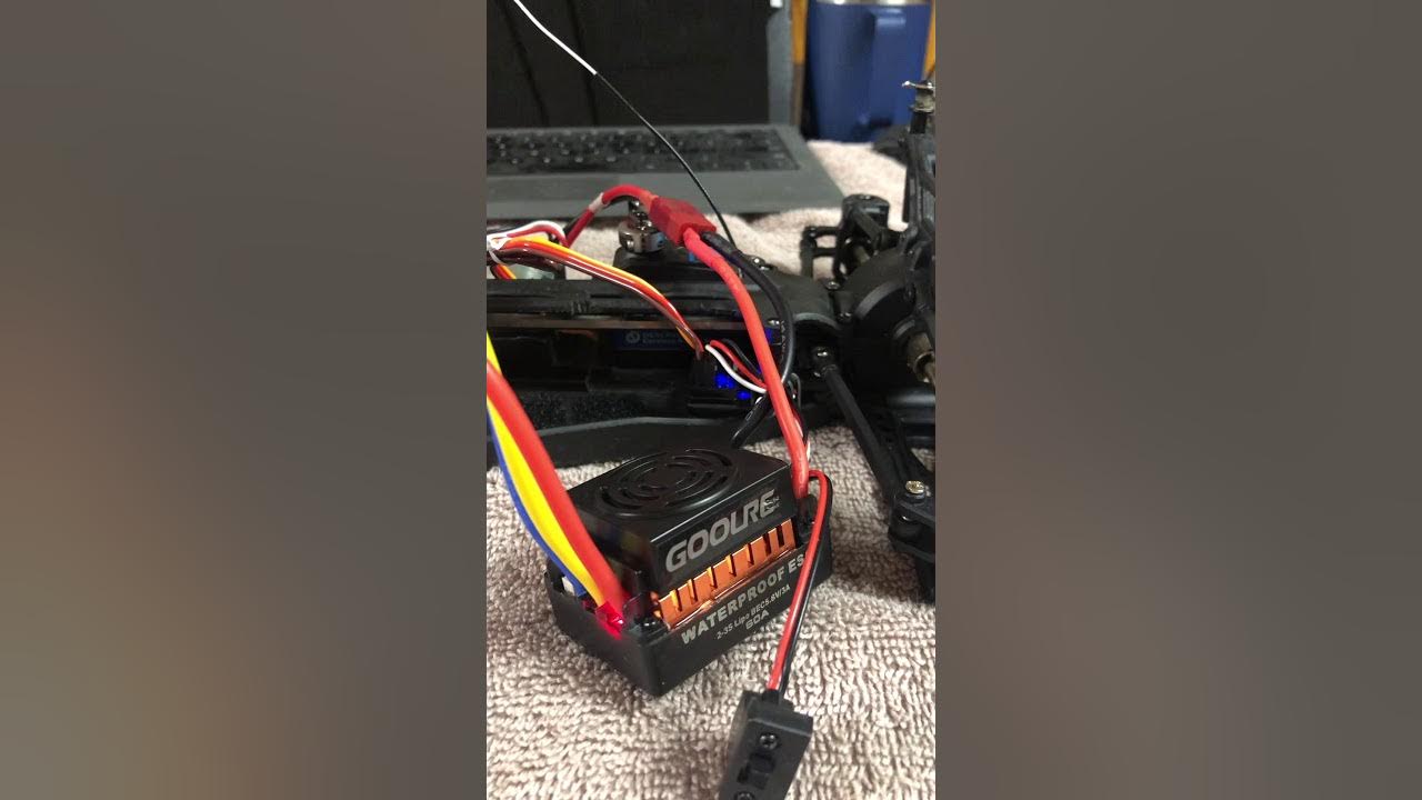 GoolRC issue with Programming card and ESC Part 1 - YouTube