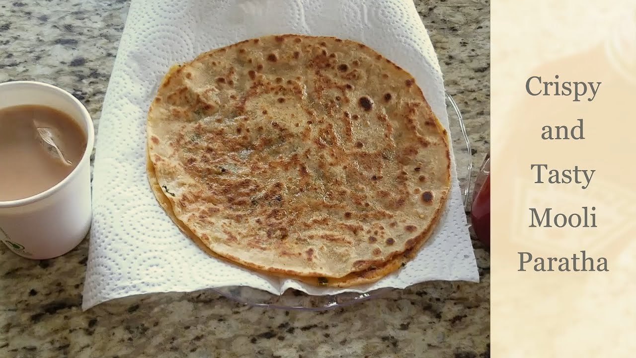 Crispy and Tasty Mooli Paratha Recipe - Riffat's Kitchen - Pakistani ...