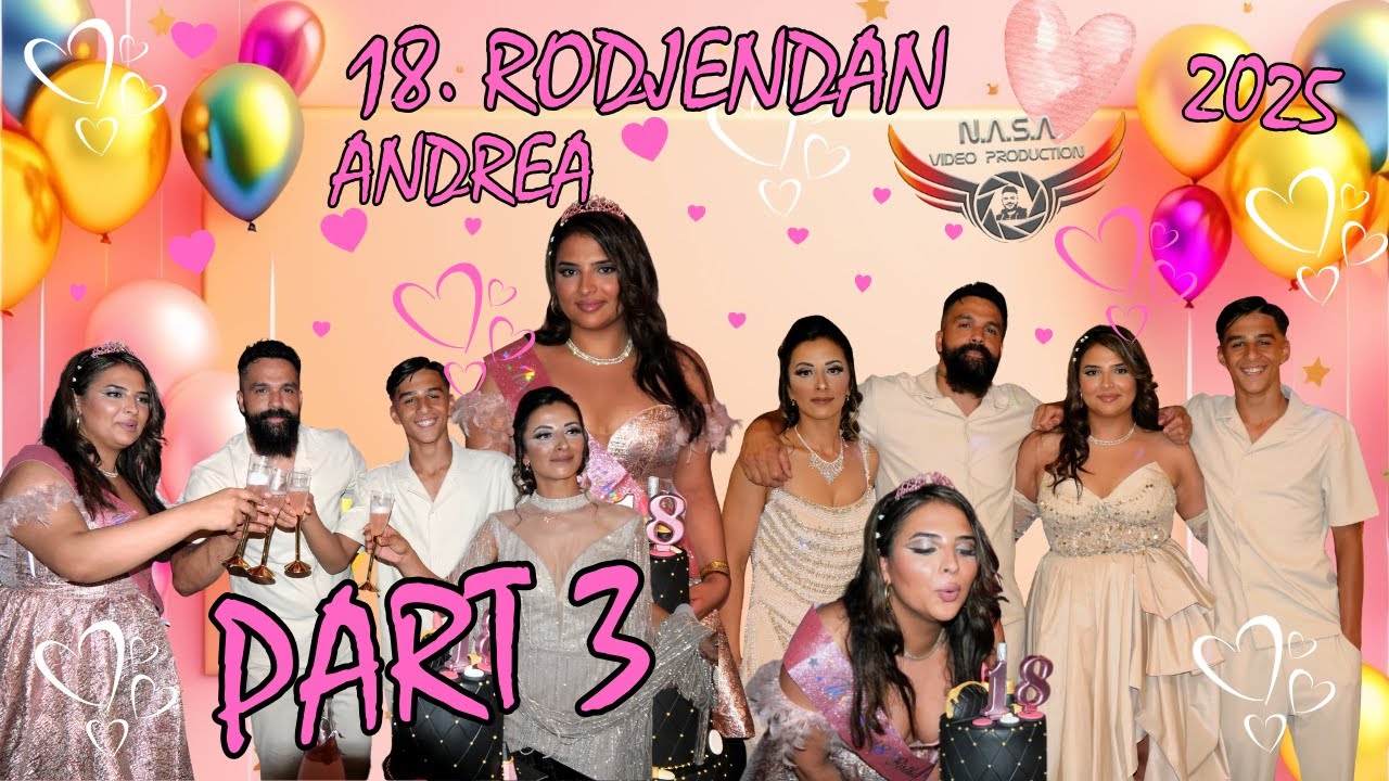 18. RODJENDAN ADREA by BAJRAM // KÖLN // BUJANOVAC 2025 ( PART 3 ) ©N.A ...