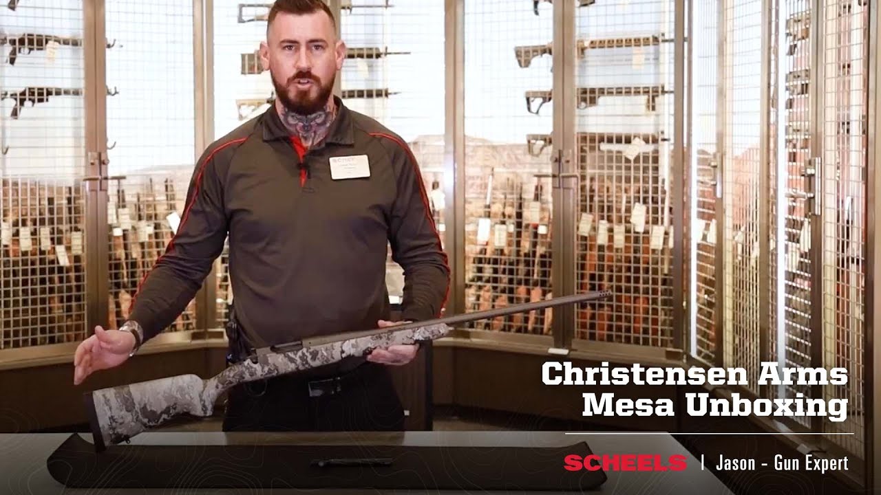 Christensen Arms Mesa Rifle Unboxing | SCHEELS - YouTube