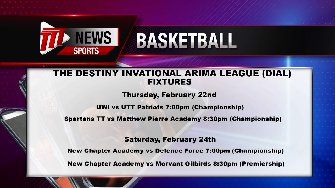 DIAL Fixtures This Week - YouTube