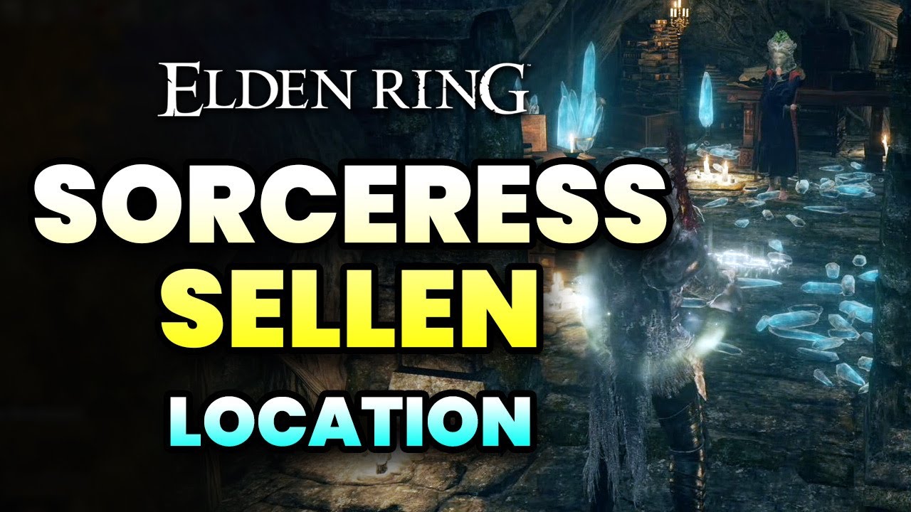 Sorceress SELLEN Location (Show Letter of Introduction) - Elden Ring ...