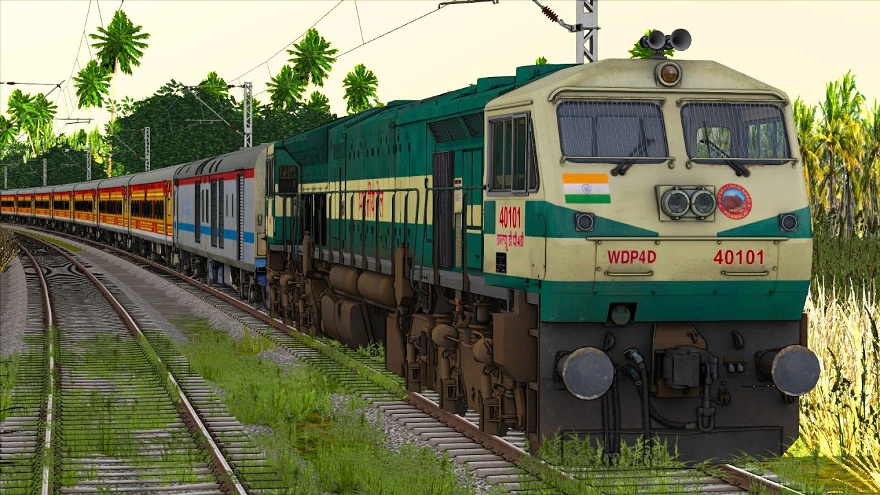20691 Tambaram - Nagercoil Antyodaya SF Express | Railworks 3 | TS 2022 ...