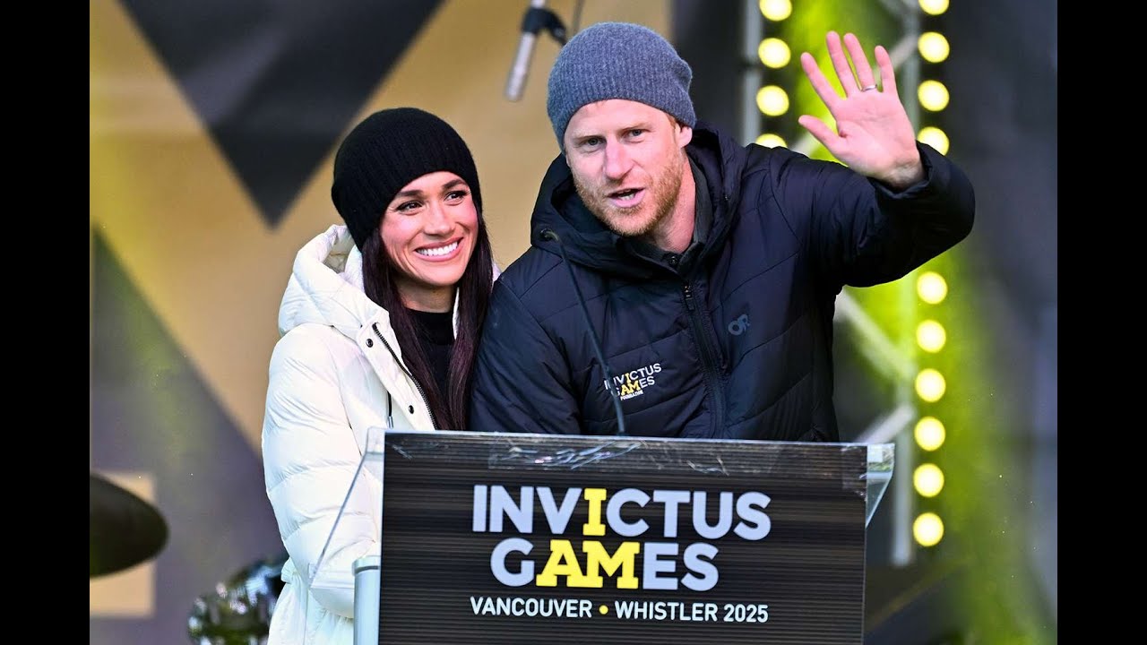 J'aime qu'elle soit à mes côtés Harry et Meghan, inséparables aux Invictus Games - YouTube