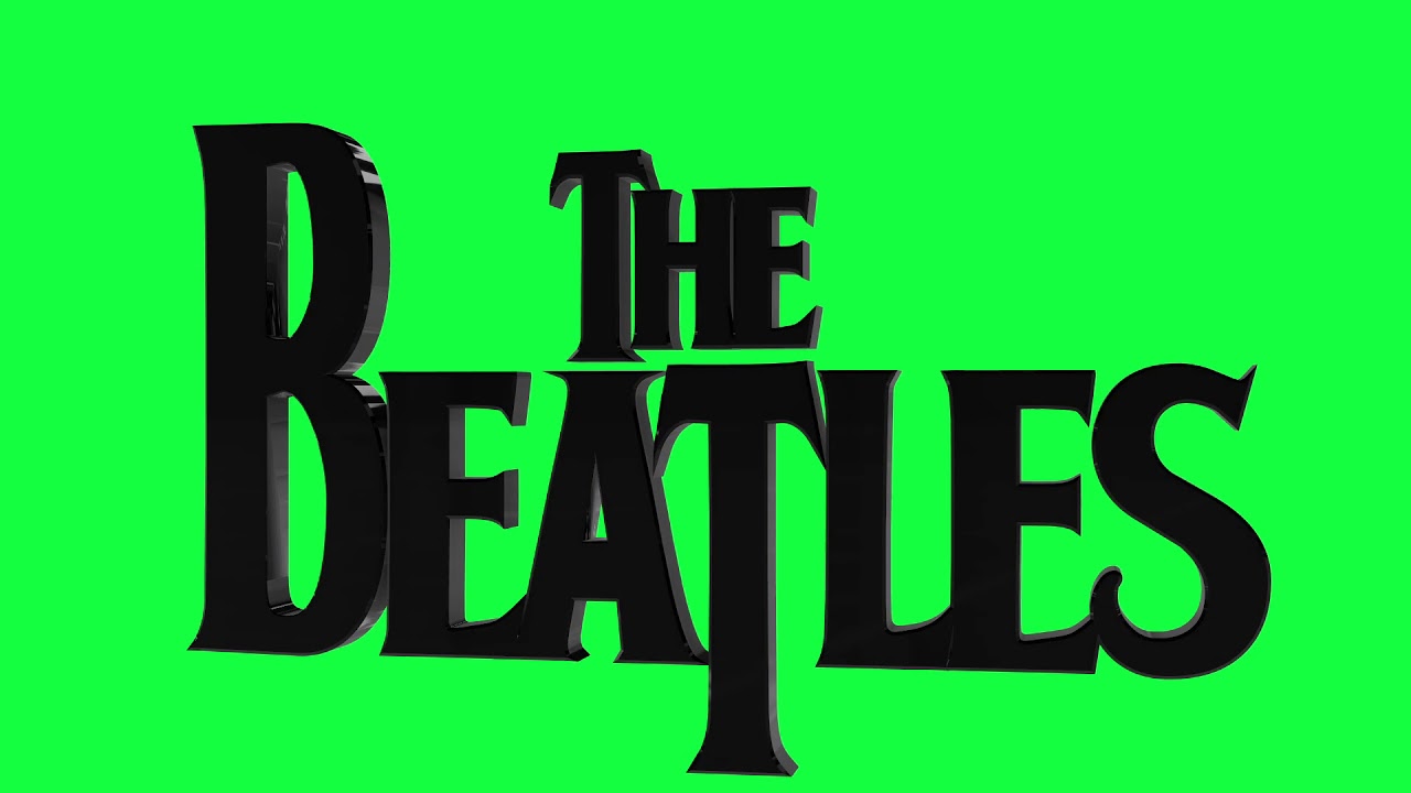 The Beatles Green Screen Logo Loop Chroma Animation - YouTube