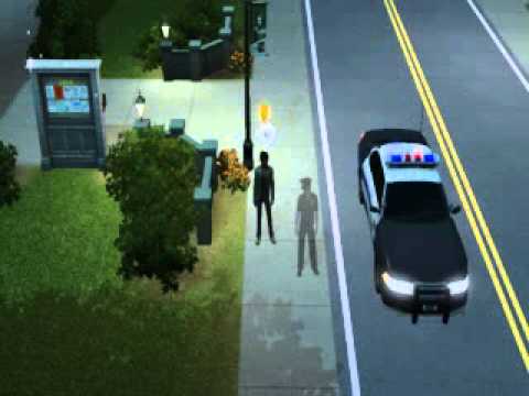 The Sims 3 University - Getting Arrested - YouTube