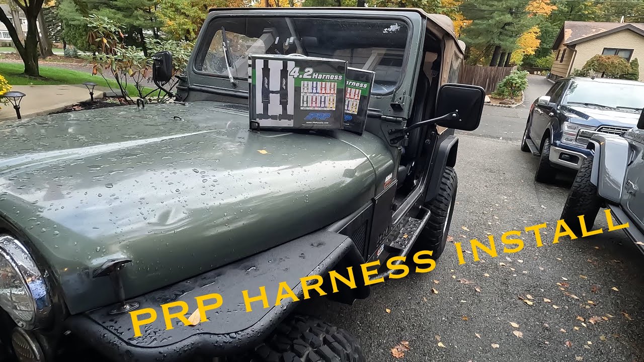 PRP 4.2 Harness Install for the CJ7 - YouTube