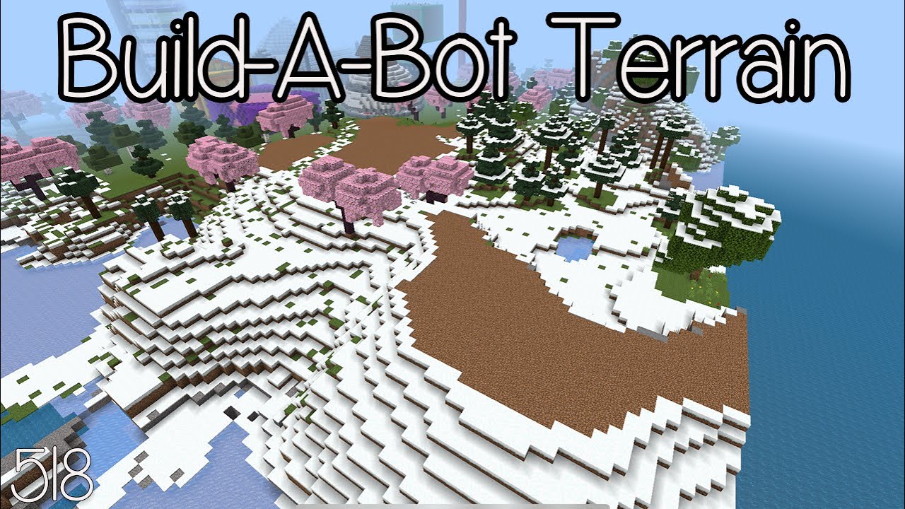 How To Build Stampy’s Lovely World {518} Build-A-Bot Terrain (Part 10 ...