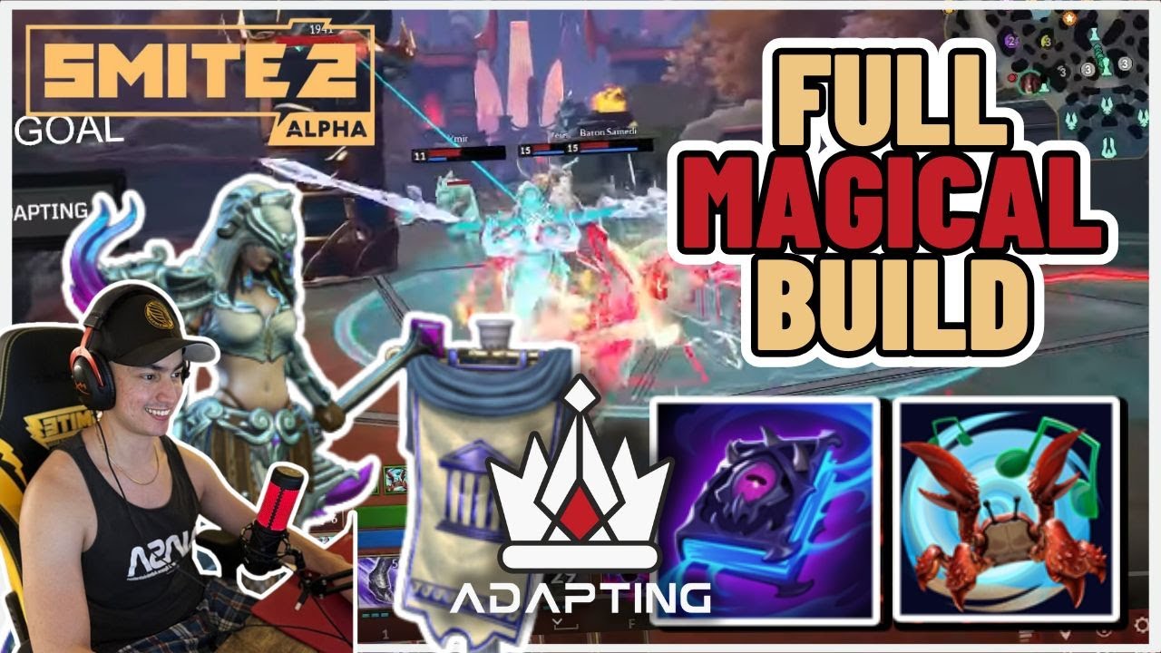 FULL MAGICAL BUILD | SMITE 2 NEMESIS JUNGLE - YouTube