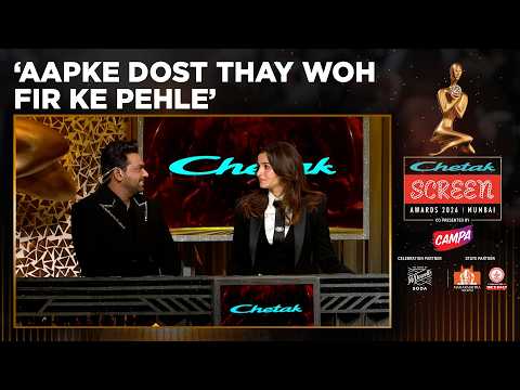 Zakir Khan’s On-Stage Joke About AIB During Banter with Alia Bhatt | Chetak Screen Awards 2026