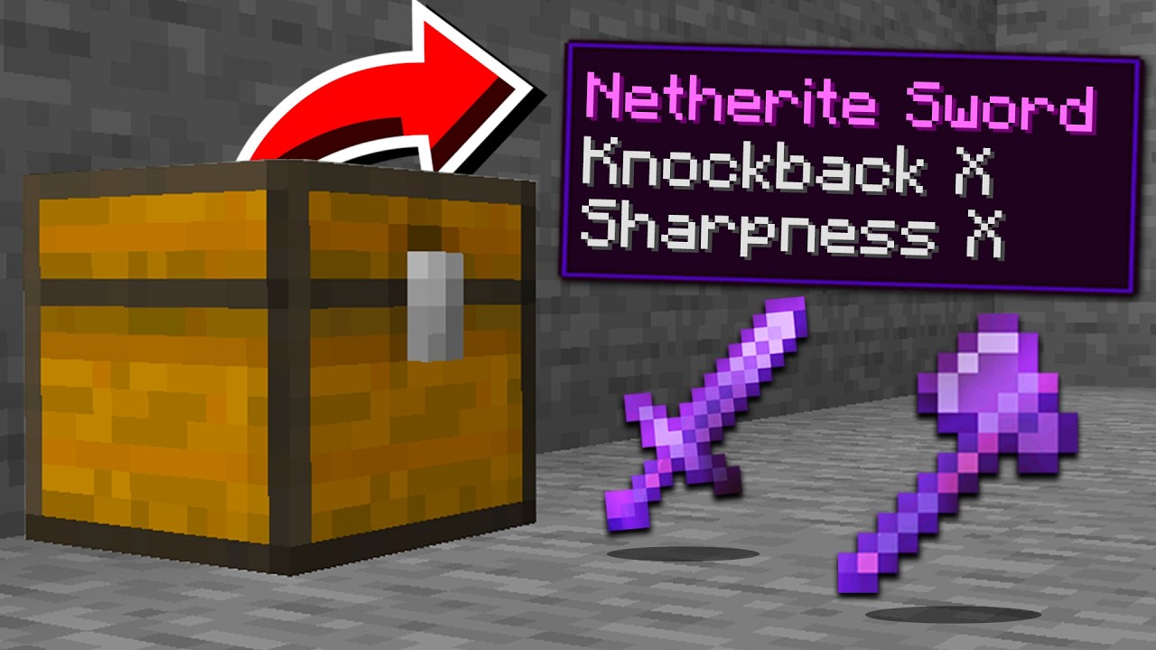 Minecraft CHESTS Are Giving Away TOO MUCH LOOT! - YouTube