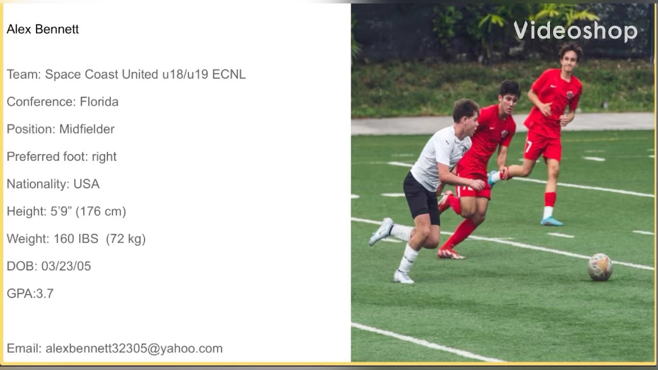 Alex Bennett Highlights (midfielder 2024) - YouTube