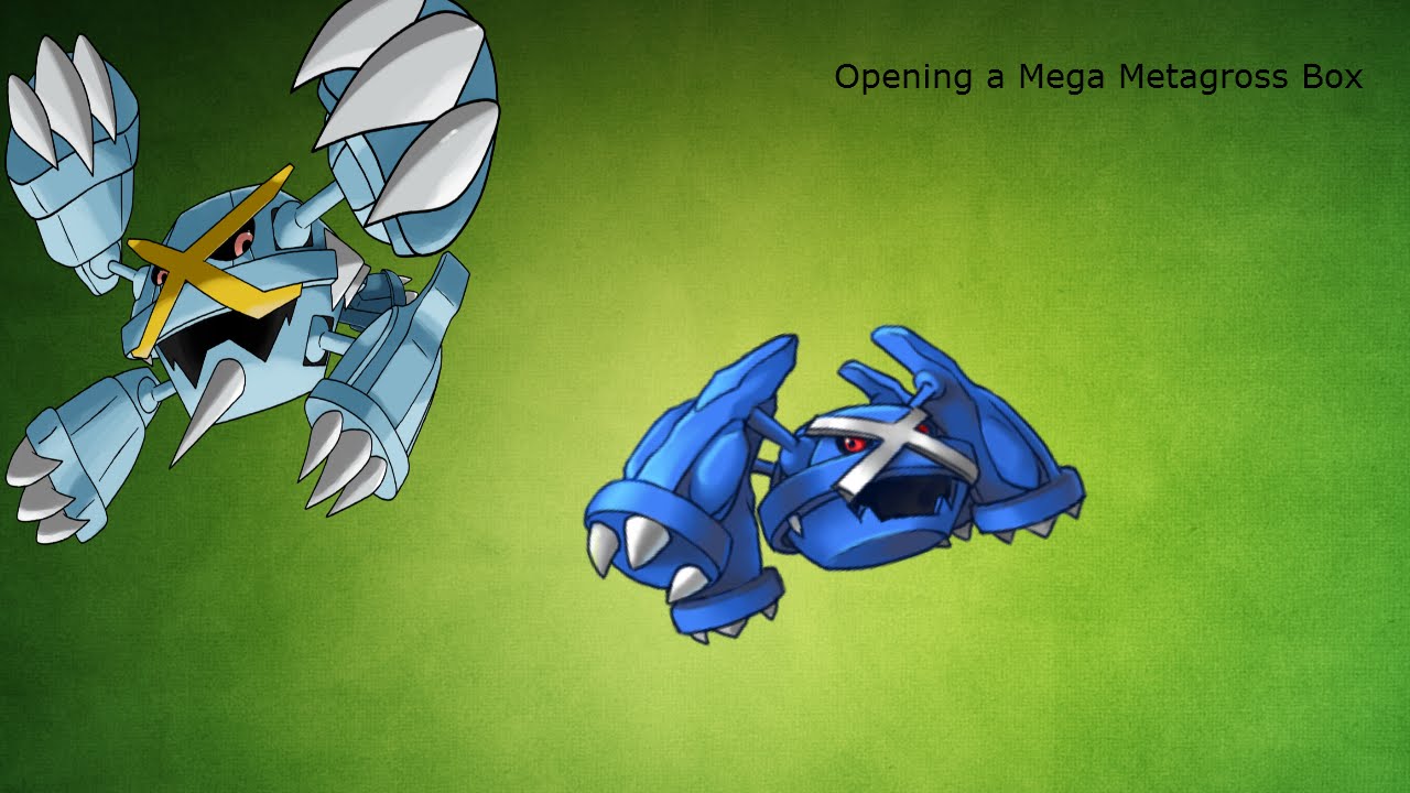 Opening a Mega Metagross EX Box - YouTube