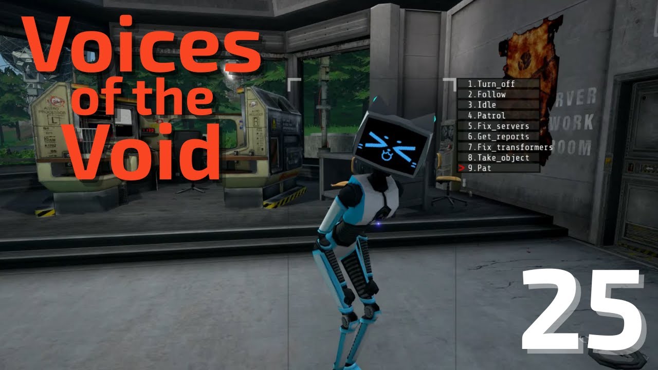 I finally built it. The Ultimate Robot. Then it died. Voices Of The ...