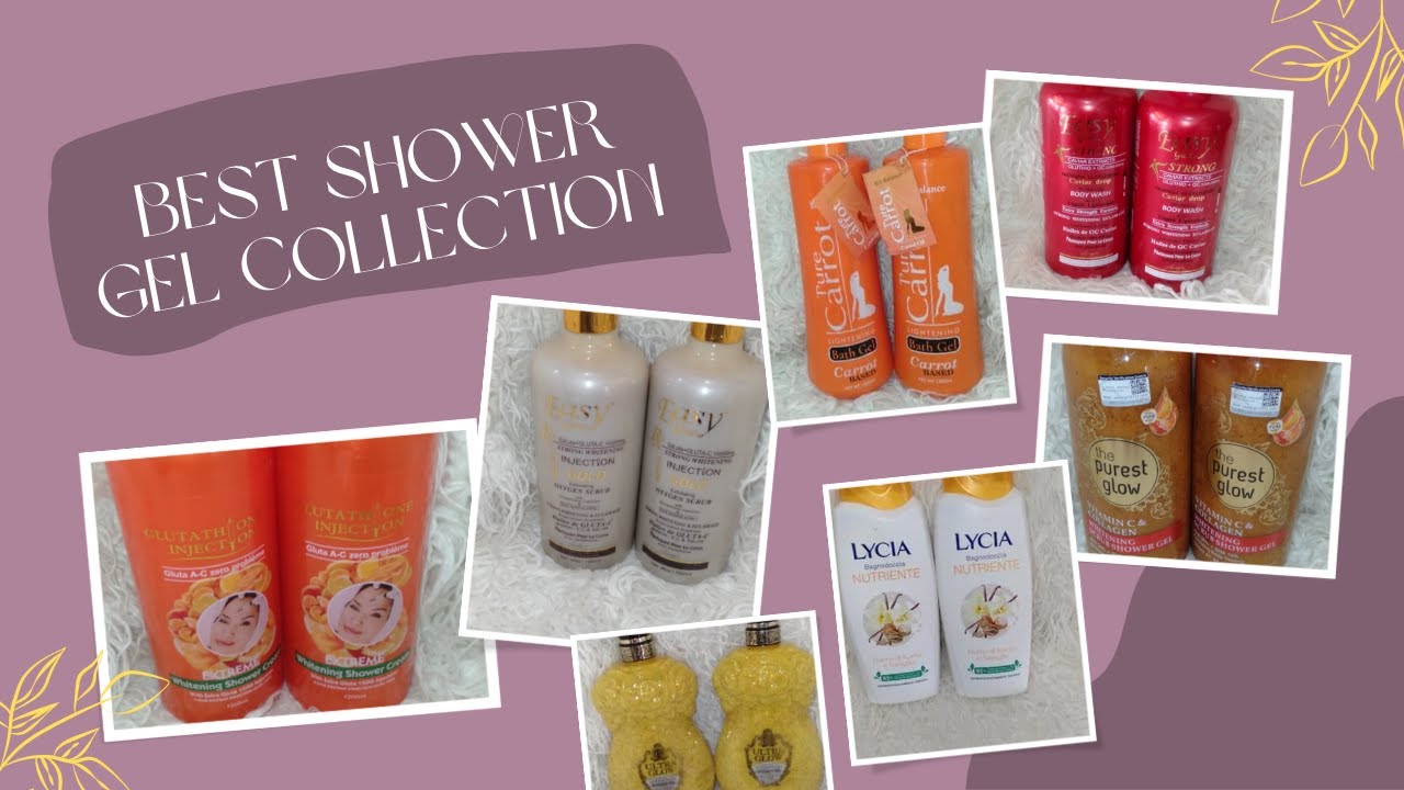 Massive shower gel collection for all skin types #sikajbeautyklinic # ...