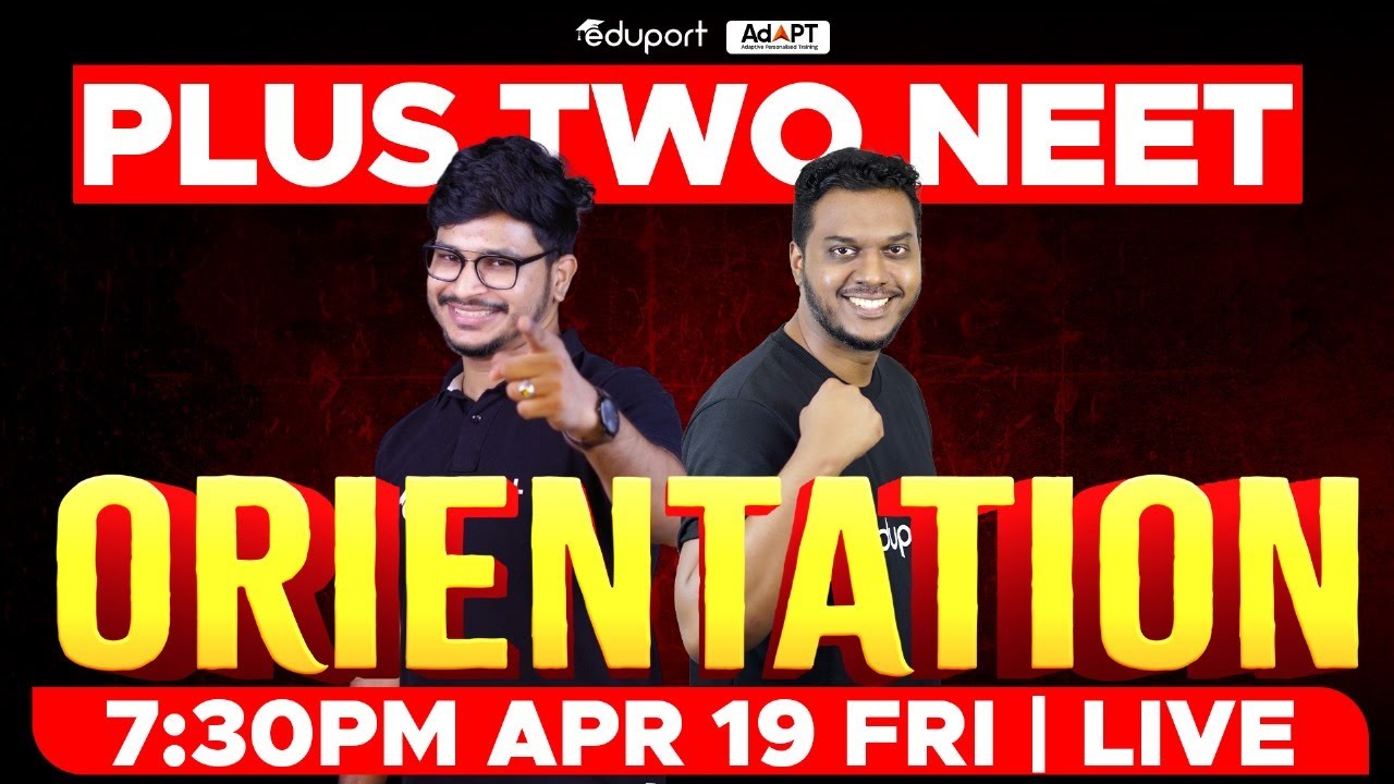 Plus Two NEET | Orientation | Eduport NEET - YouTube