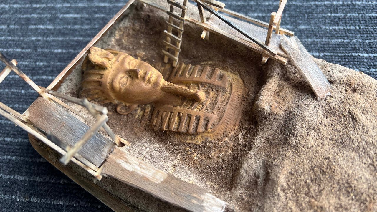 Instructions for making an archeology diorama | Make an Egyptian ...