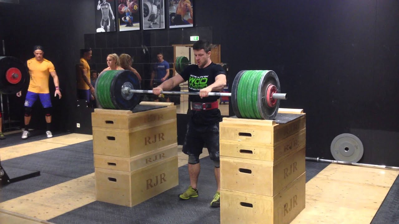 Split jerk: 155 x 1 rep by Steven Fawcett - YouTube