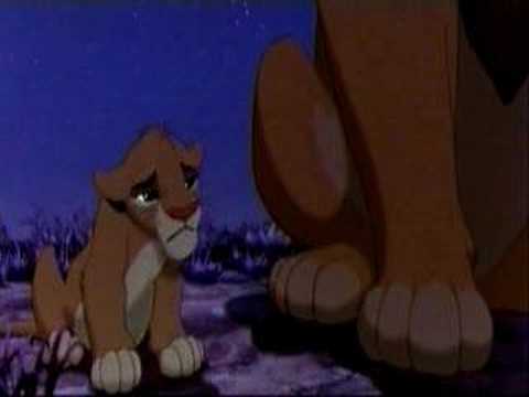 Simba and Mufasa. A talk between a father and his son. - YouTube