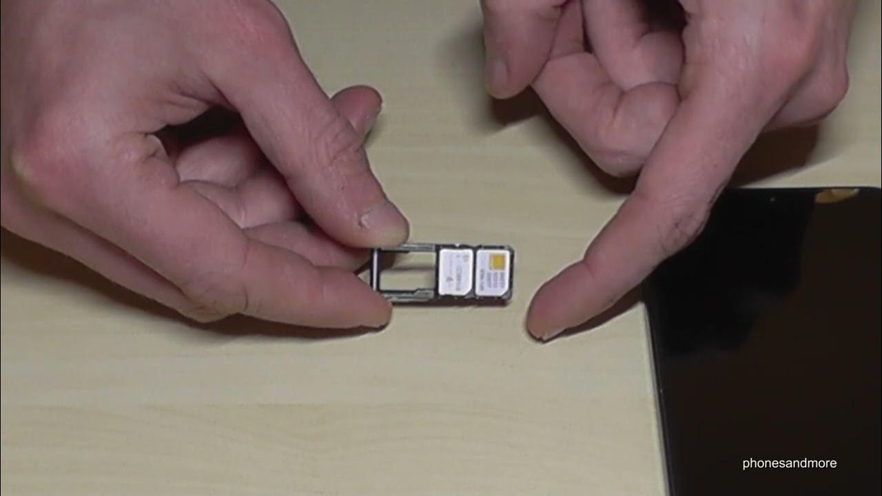 Redmi A2: How to insert the SIM card? Installation of the nano SIM ...