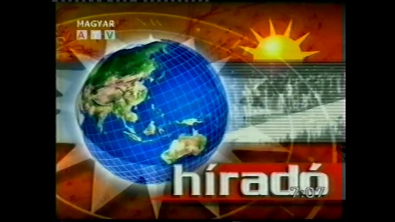 Magyar ATV Nap-kelte + Híradó részlet [2002. július 4.] (1) - YouTube