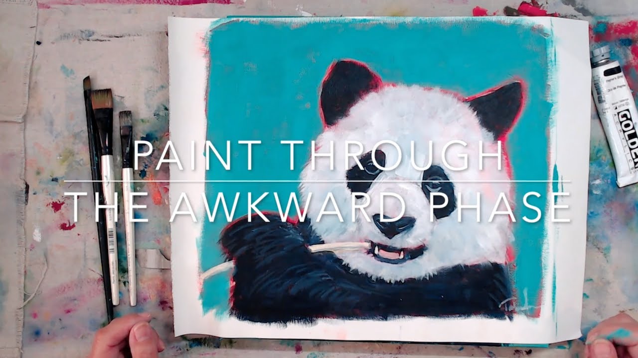 Paint Through Awkward Phase - YouTube