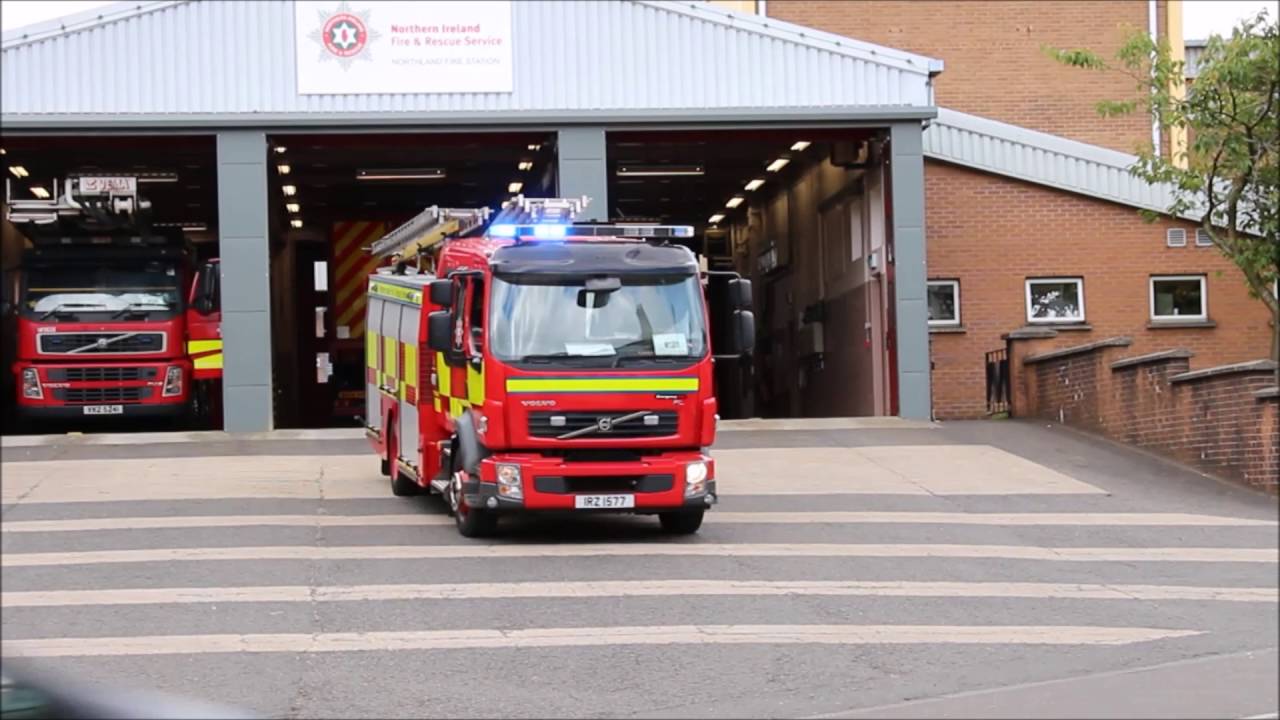 NIFRS / W1201 / IRZ 1577 / Volvo FLL / WrL / Turning Out from Northland ...