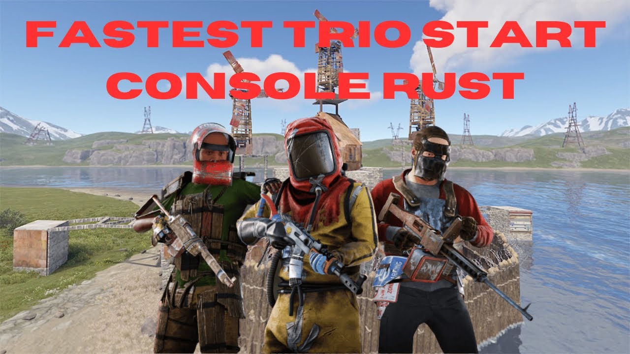 Rust Trio fastest start [it was mayhem] - YouTube
