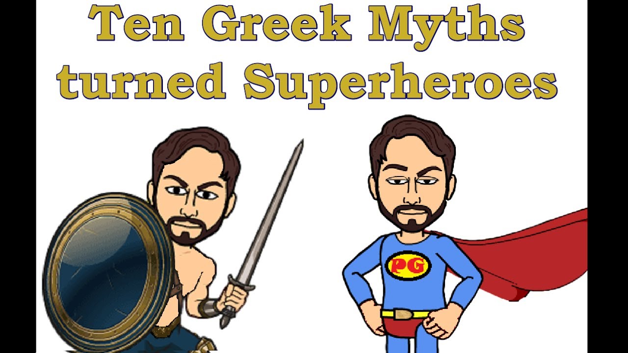 Ten Greek Myths turned Superheroes - YouTube