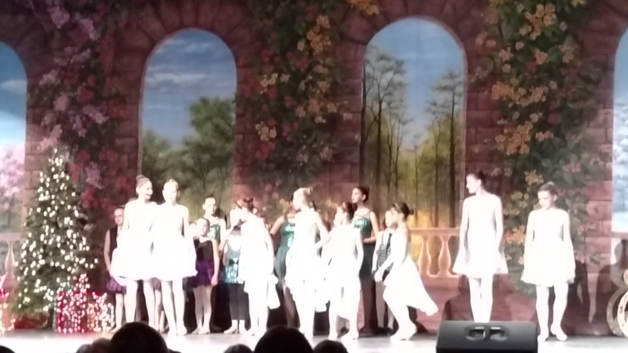 Isabel dancing in Nutcracker 1 - YouTube