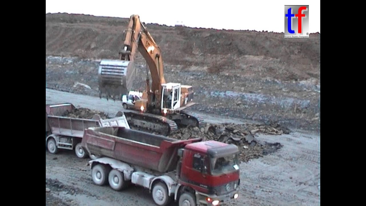 LGV Est, Lot 34a: Cat 375 LME & Mercedes-Bez, Entr. Bec / Alémont ...