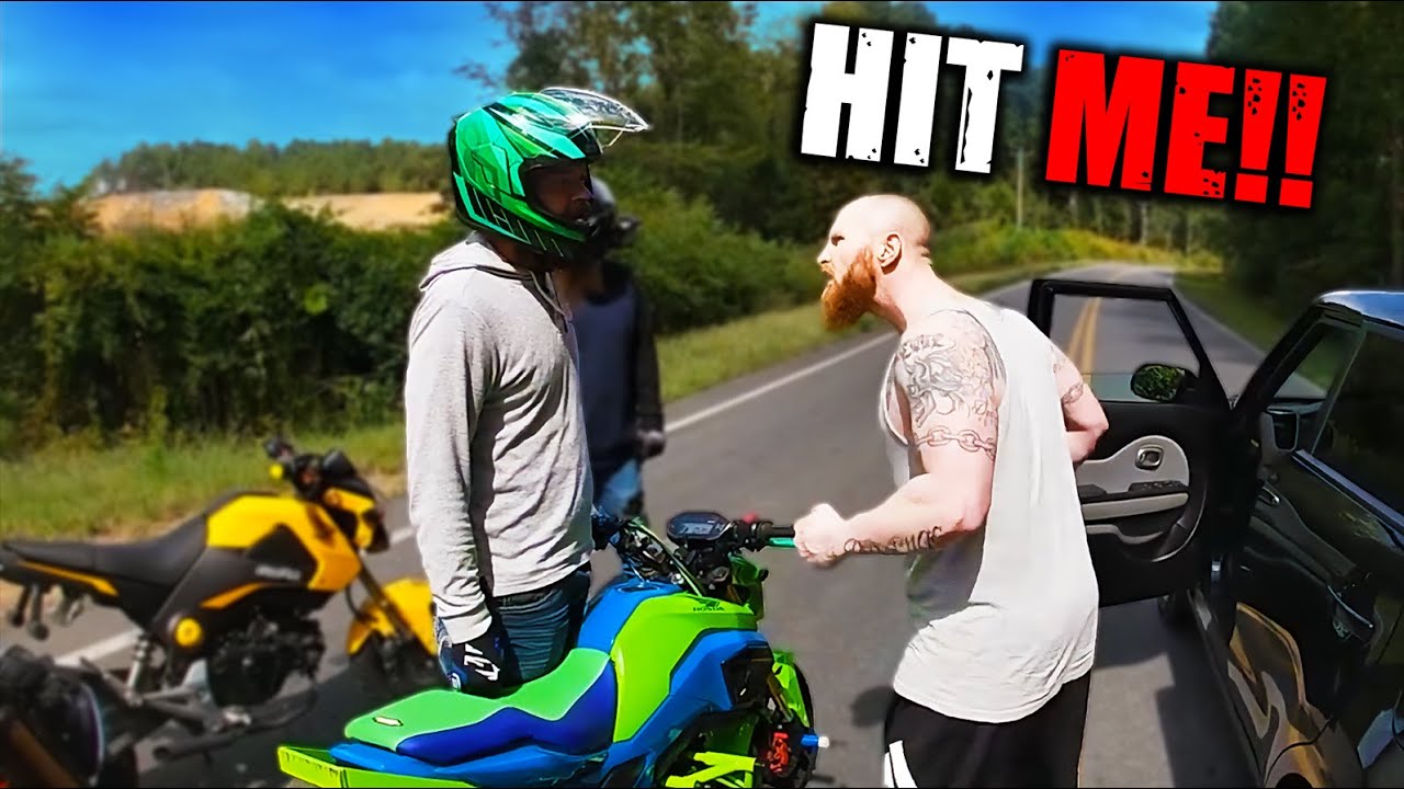 WHEN BIKERS FIGHT BACK! | Crazy Motorcycle Moments Ep. #29 - YouTube