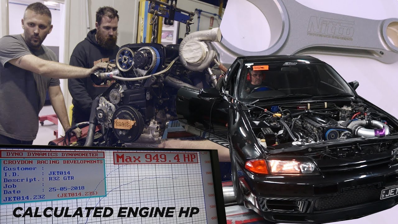 1000 engine HP GT-R Budget Built RB26 Pt2 - Truth about rods, bolts and ...