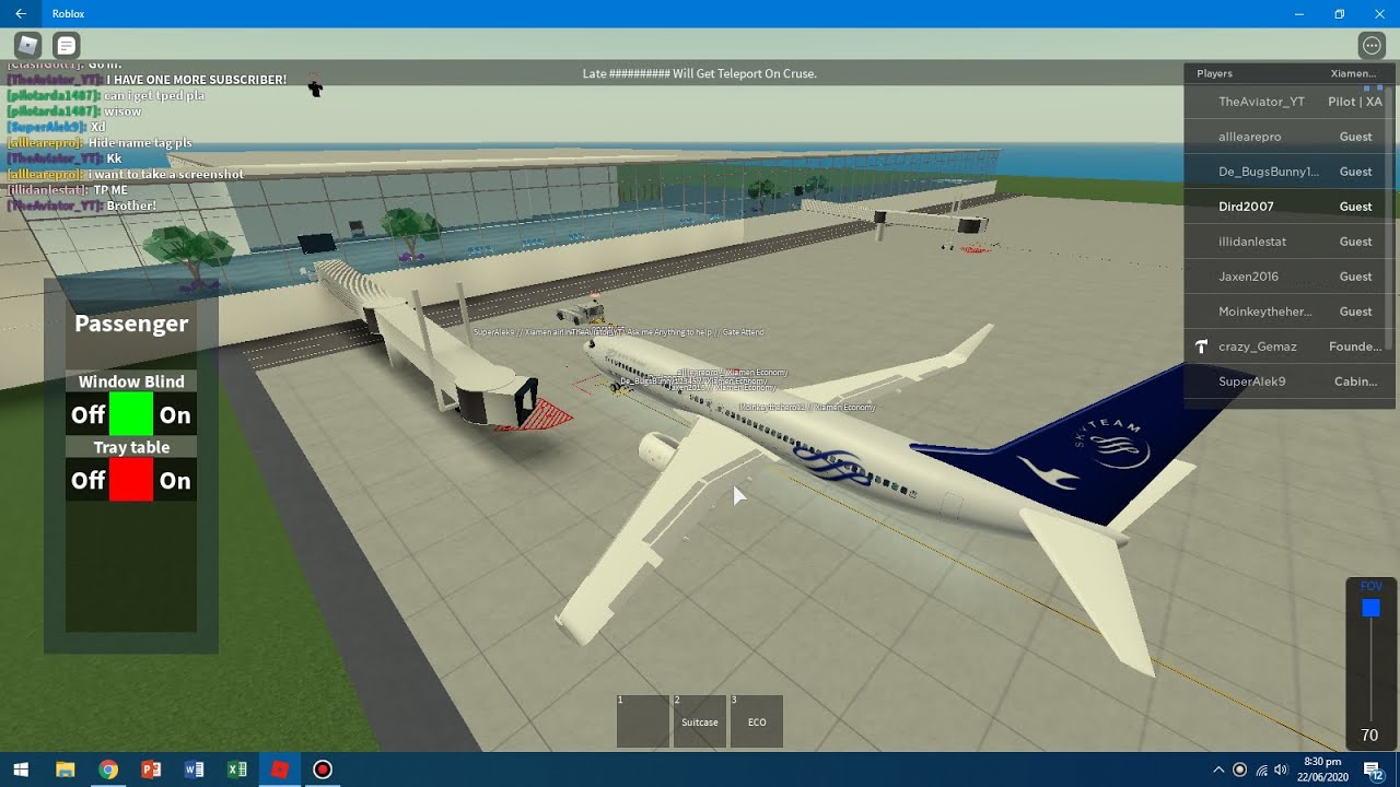 FlyOman Flight + Emergency Landing - ROBLOX - YouTube