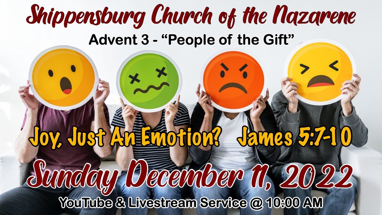 Joy, Just an Emotion? | Pastor Hunter Prough | Shippensburg Worship ...