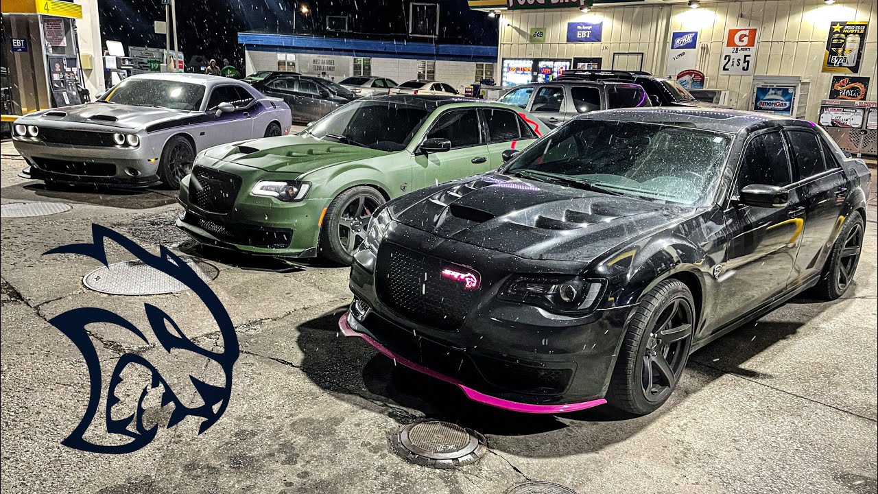 HELLCAT 300’s LINKING UP‼️ (POLICE CALLED) - YouTube
