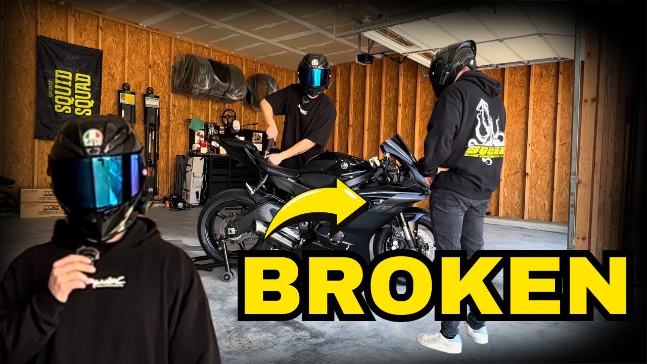 FIXING MY BROKEN YAMAHA R6 - YouTube