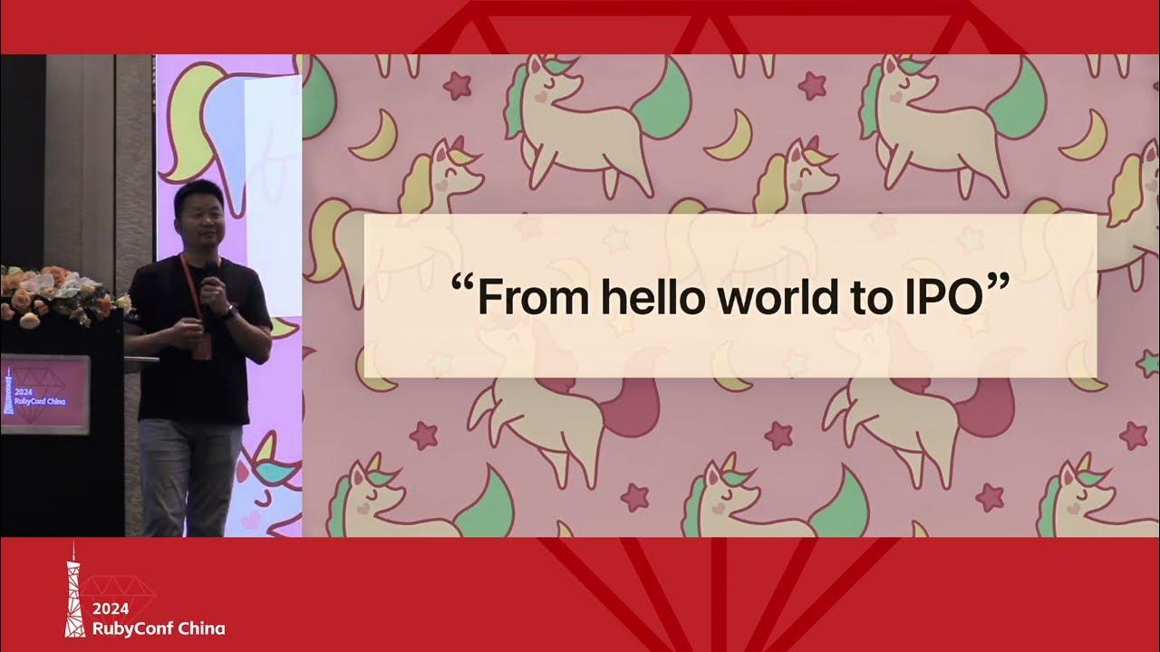 陈金洲 - Rails + Next.js：一种提升开发者和用户体验的开发架构范式 - RubyConf China 2024 - YouTube