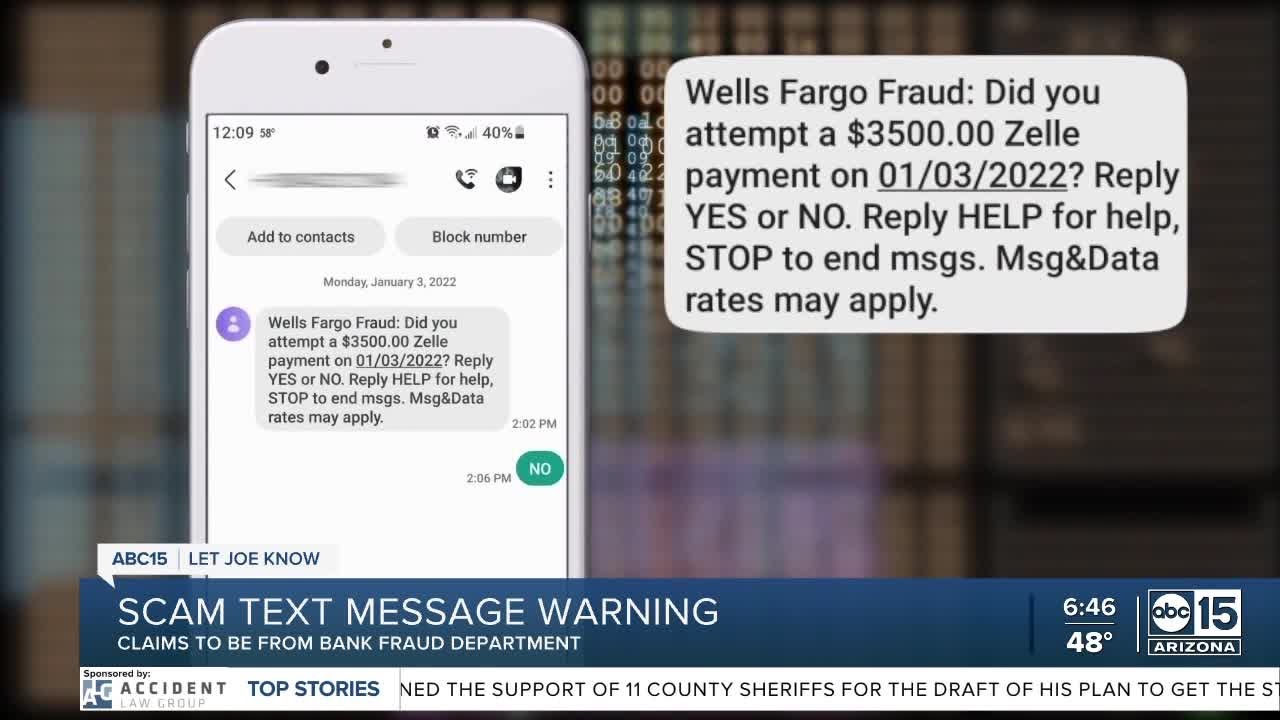 Scam warning: Texts made to look like they're from your bank - YouTube