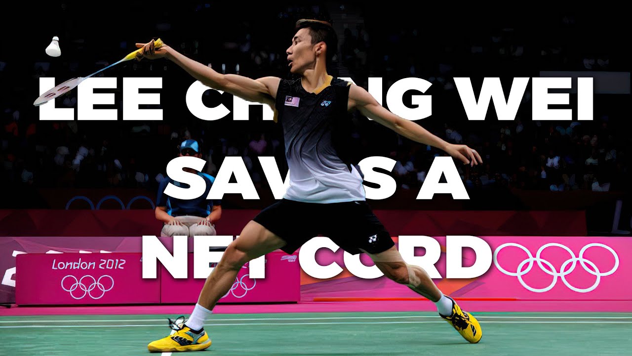 9 Times Lee Chong Wei 🇲🇾 Saves a Net Cord - YouTube