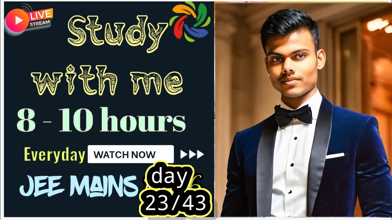 JEE Mains - Non-Stop Study Session - YouTube