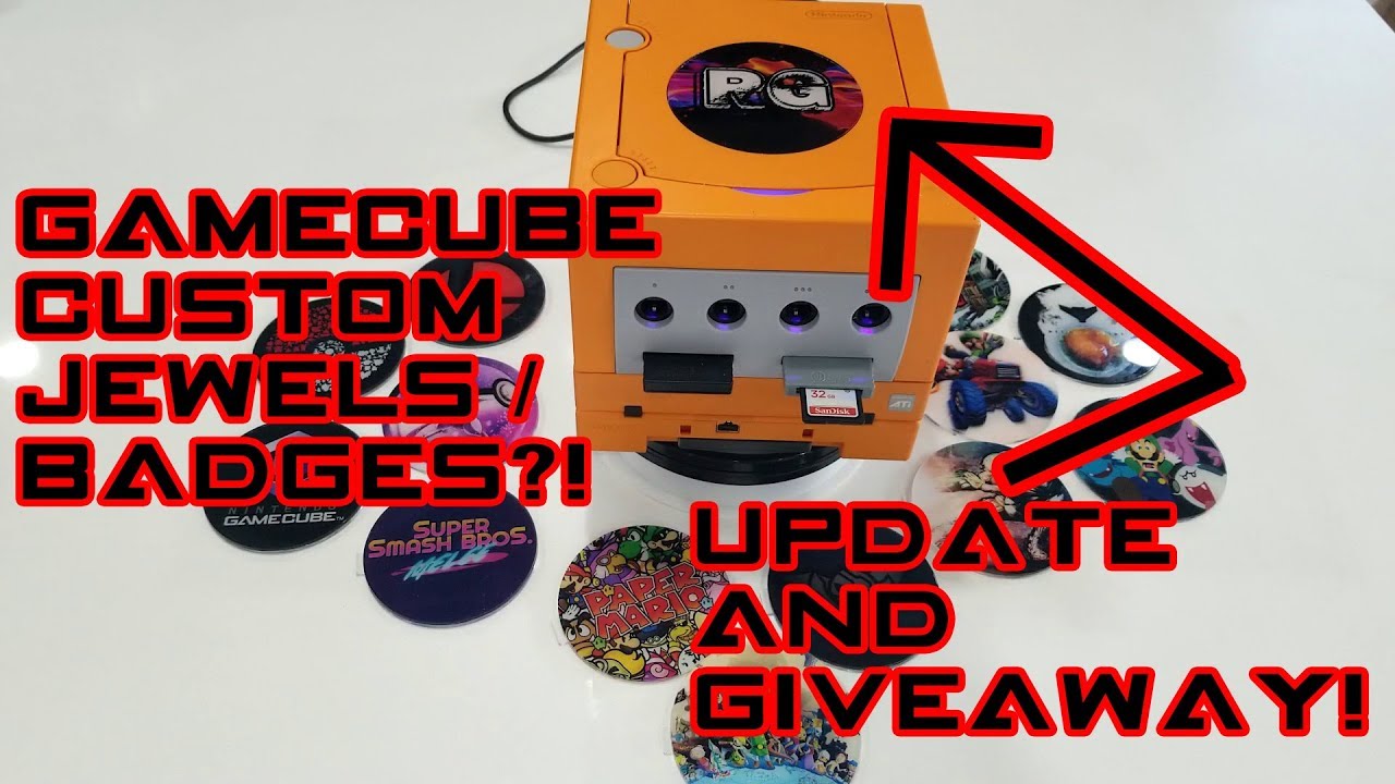 UPDATE and Giveaway! What is a custom Nintendo Gamecube Jewel?! Let's ...