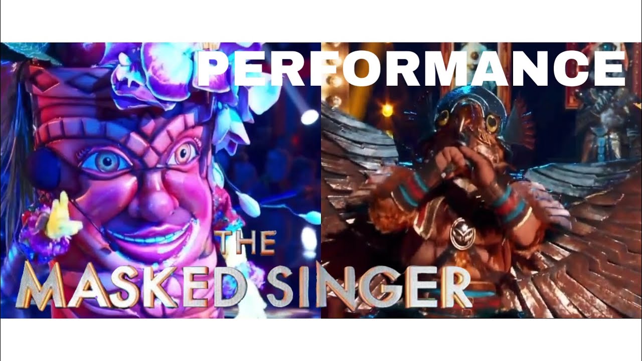 Tiki & Hawk sing “Monster” by Lady Gaga | The Masked Singer | Season 10 ...