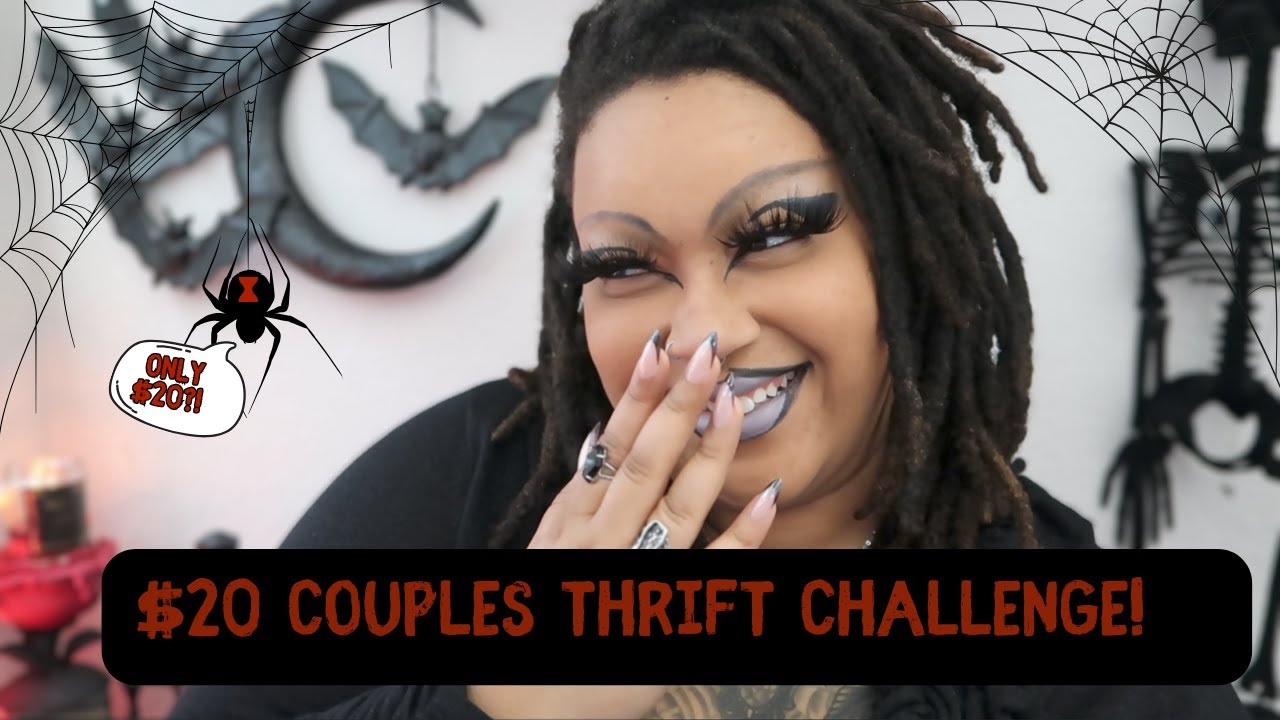 Goth Thrifting Challenge! - YouTube