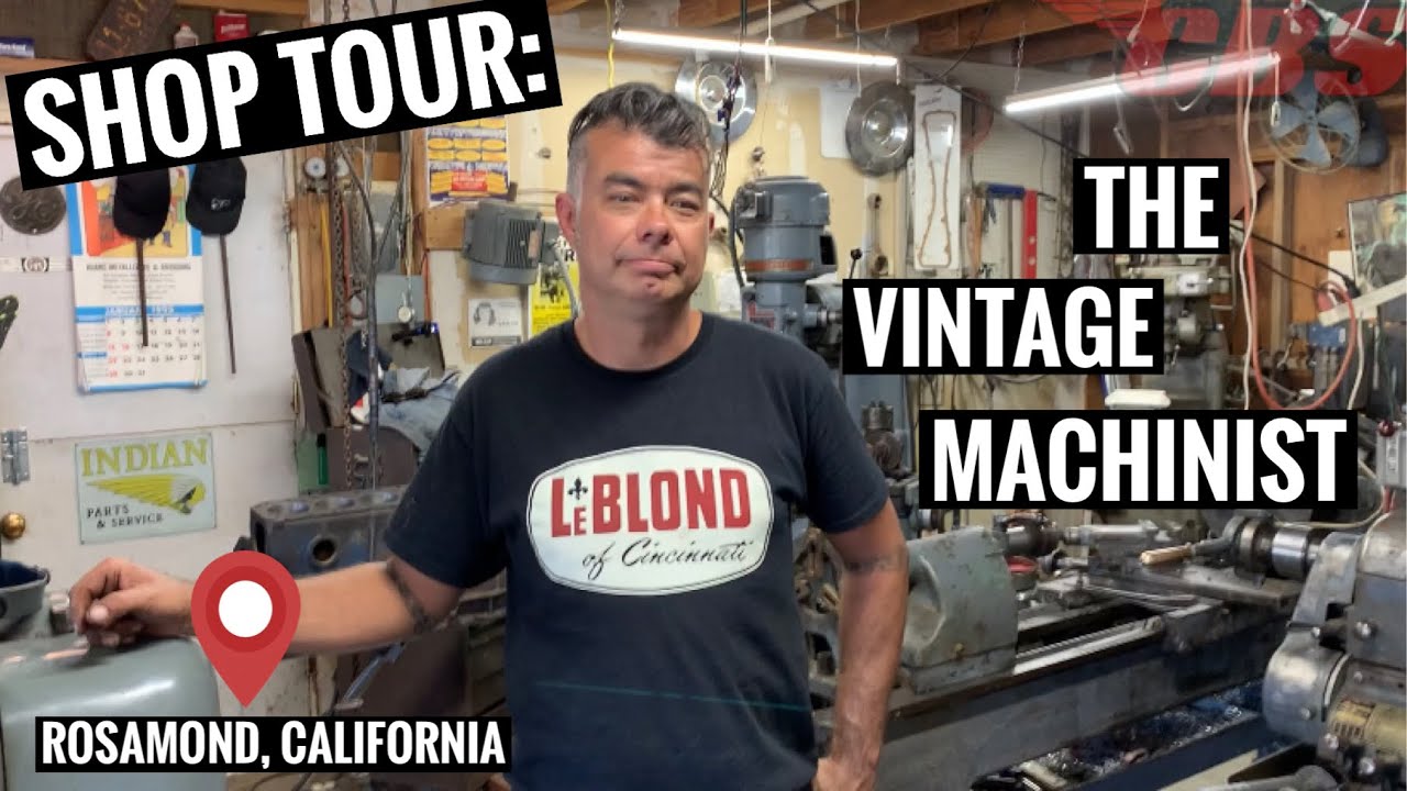 Shop Tour: The Vintage Machinist - YouTube